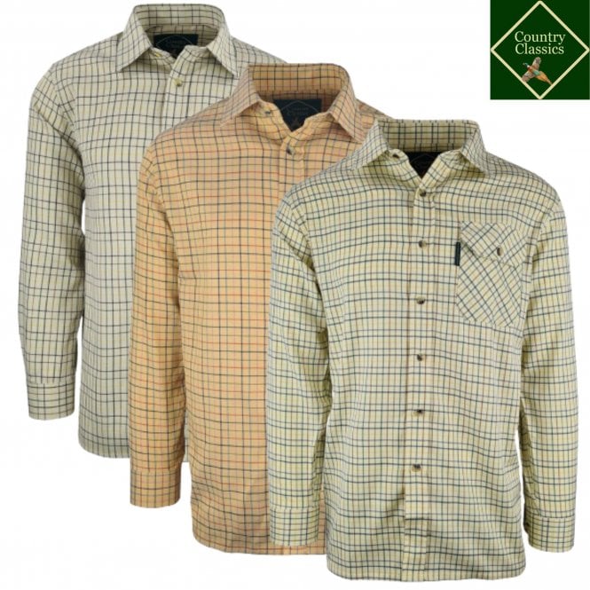 Country Classics Mens Long Sleeved Check Country Shirt - Balmoral ...