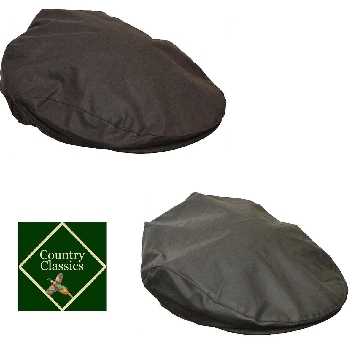 Country Classics Waterproof Wax Shooting Flat Cap – Warwickshire Clothing