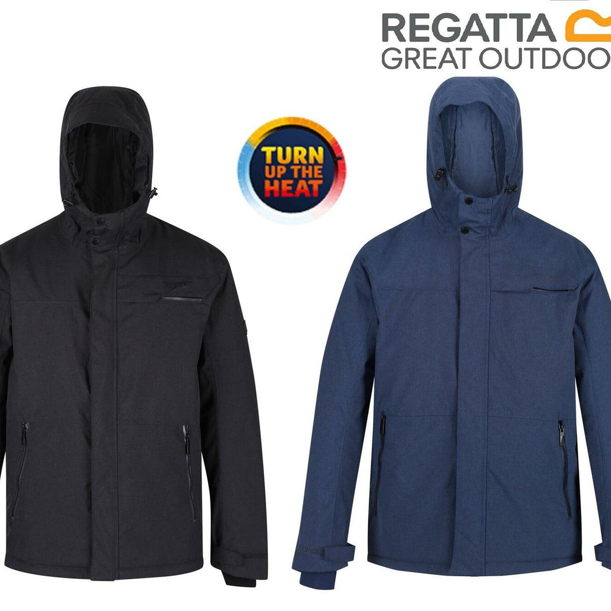 Regatta Mens Volter Shield II Heated Insulated Hooded Waterproof Jacke ...