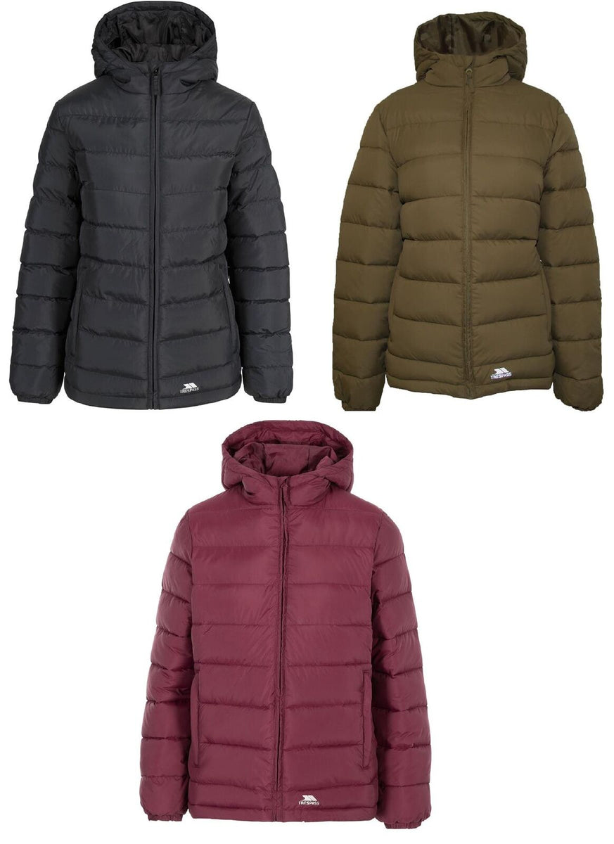 Trespass Womens Padded Jacket Elegant – Warwickshire Clothing