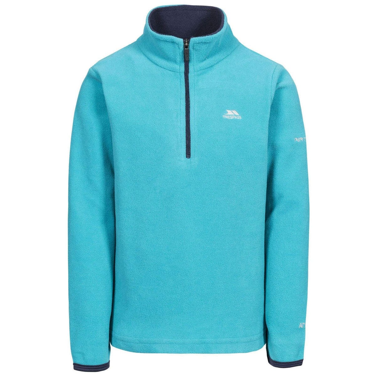 Trespass Womens Sybil Knitted Polyester Half Zip Micro Fleece ...