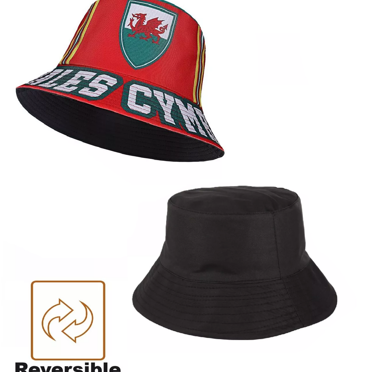 Welsh Adults Bucket Hat | Cymru Yma o HYD - warwickshire clothing ...