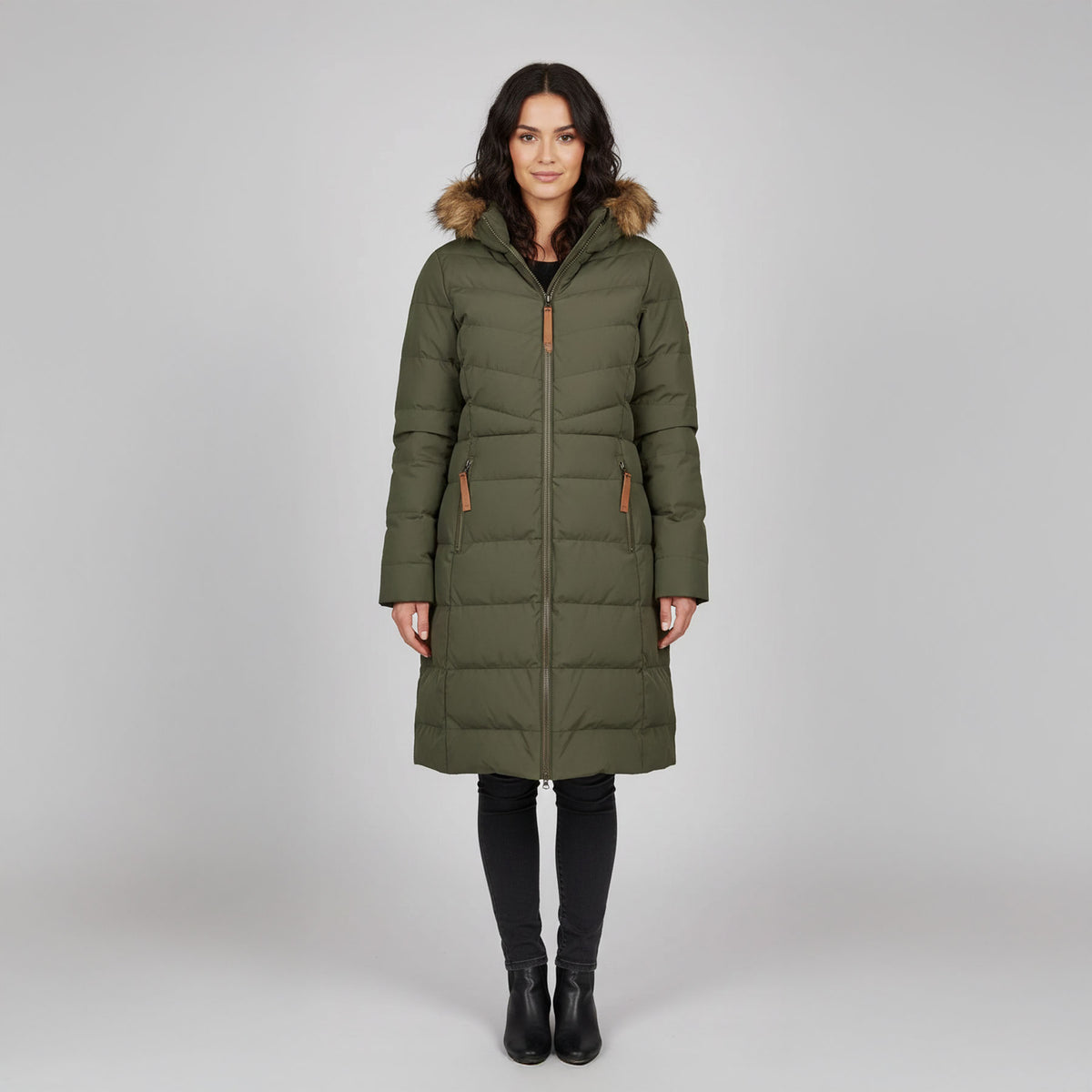 Trespass Audrey Womens Ladies Long Parka Coat – Warwickshire Clothing