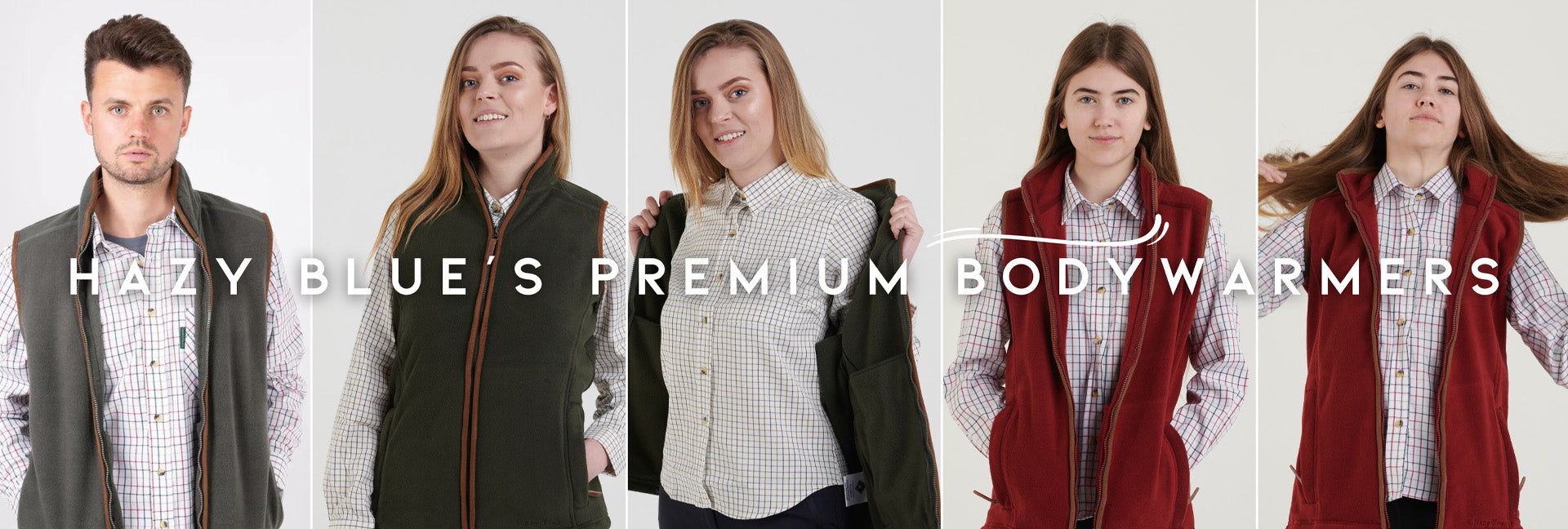 Hazy Blue Winter Collect | Body Warmers & Fleeces for Men & Women ...