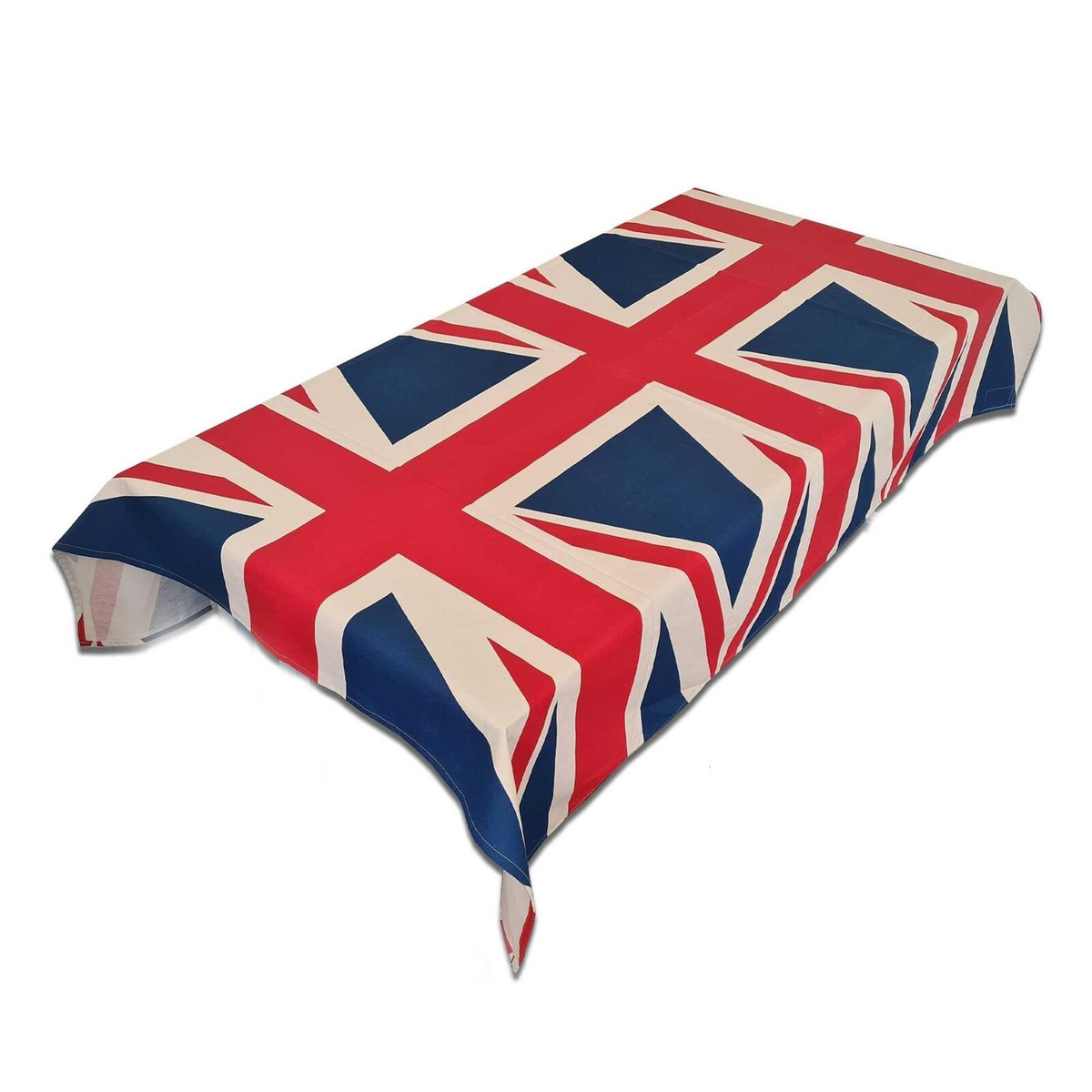 Handcrafted British Union Jack Tablecloth - Premium Poly Cotton & Tail ...